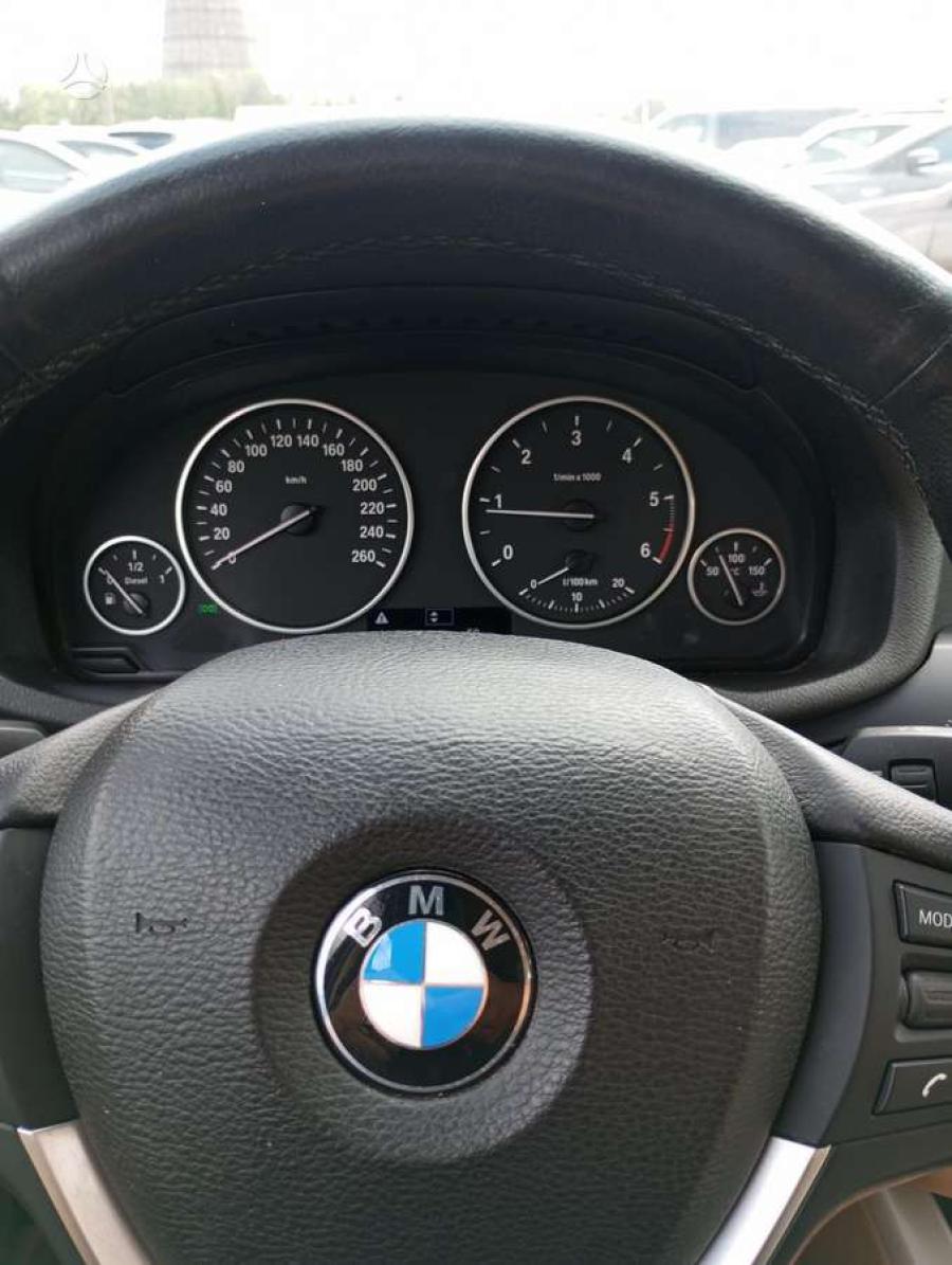 Black BMW X3 2012 in Kaunas, with an engine capacity of 2.00 L and mileage of 290 thousand km for 6500 €, photo 19 on AUTOMOTO.COM.LV