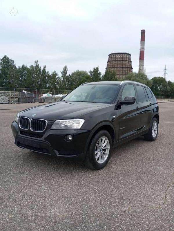 Melns BMW X3 2012 Kauņa, ar dzinēja tilpumu 2.00 L un nobraukumu 295 tūkst. km par 6850 €, foto 2 vietnē AUTOMOTO.COM.LV