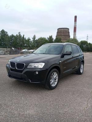 Melns BMW X3 2012 Kauņa, ar dzinēja tilpumu 2.00 L un nobraukumu 295 tūkst. km par 6850 €, foto 3 vietnē AUTOMOTO.COM.LV