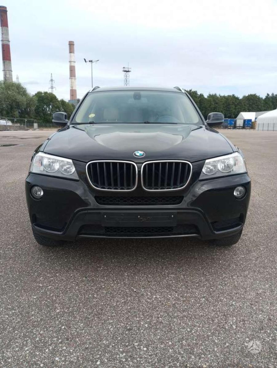 Melns BMW X3 2012 Kauņa, ar dzinēja tilpumu 2.00 L un nobraukumu 295 tūkst. km par 6850 €, foto 4 vietnē AUTOMOTO.COM.LV