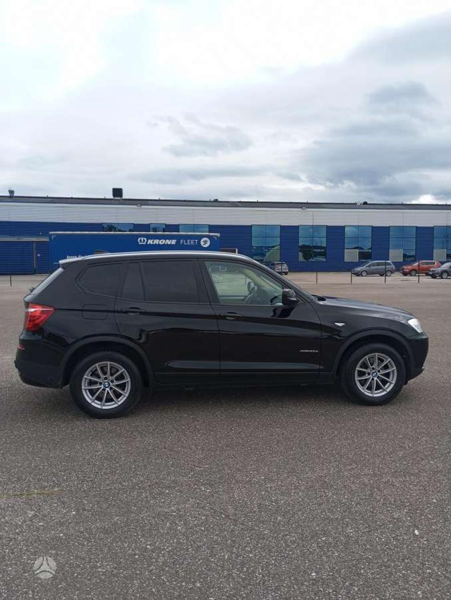 Melns BMW X3 2012 Kauņa, ar dzinēja tilpumu 2.00 L un nobraukumu 295 tūkst. km par 6850 €, foto 6 vietnē AUTOMOTO.COM.LV