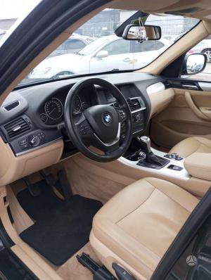 Melns BMW X3 2012 Kauņa, ar dzinēja tilpumu 2.00 L un nobraukumu 295 tūkst. km par 6850 €, foto 13 vietnē AUTOMOTO.COM.LV