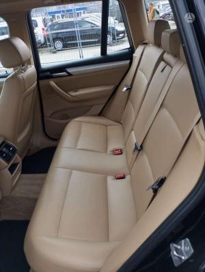 Melns BMW X3 2012 Kauņa, ar dzinēja tilpumu 2.00 L un nobraukumu 295 tūkst. km par 6850 €, foto 14 vietnē AUTOMOTO.COM.LV