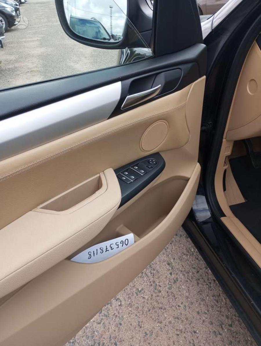 Melns BMW X3 2012 Kauņa, ar dzinēja tilpumu 2.00 L un nobraukumu 295 tūkst. km par 6850 €, foto 15 vietnē AUTOMOTO.COM.LV