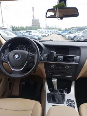 Melns BMW X3 2012 Kauņa, ar dzinēja tilpumu 2.00 L un nobraukumu 295 tūkst. km par 6850 €, foto 17 vietnē AUTOMOTO.COM.LV