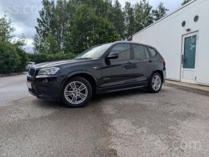 Black BMW X3 2012 in Riga, with an engine capacity of 2.00 L and mileage of 270 thousand km for 10500 €, photo 4 on AUTOMOTO.COM.LV