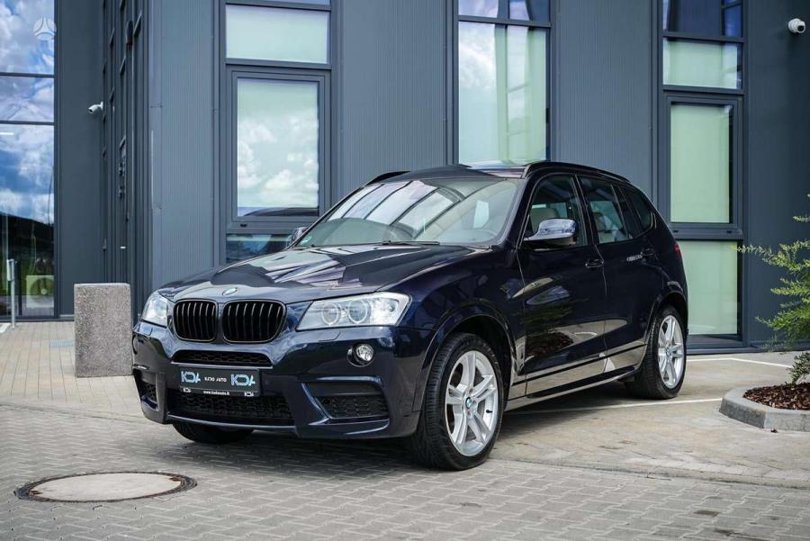 Melns BMW X3 2012 Kauņa, ar dzinēja tilpumu 2.99 L un nobraukumu 277 tūkst. km par 11450 €, foto 6 vietnē AUTOMOTO.COM.LV