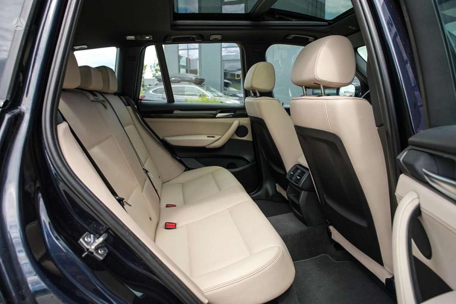 Melns BMW X3 2012 Kauņa, ar dzinēja tilpumu 2.99 L un nobraukumu 277 tūkst. km par 11450 €, foto 37 vietnē AUTOMOTO.COM.LV
