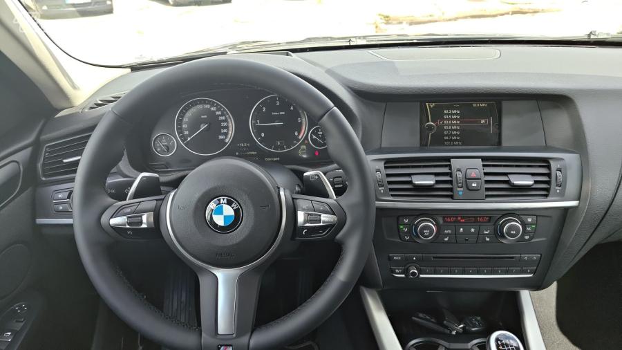 Black BMW X3 2012 in Utena, with an engine capacity of 2.00 L and mileage of 234 thousand km for 7800 €, photo 9 on AUTOMOTO.COM.LV