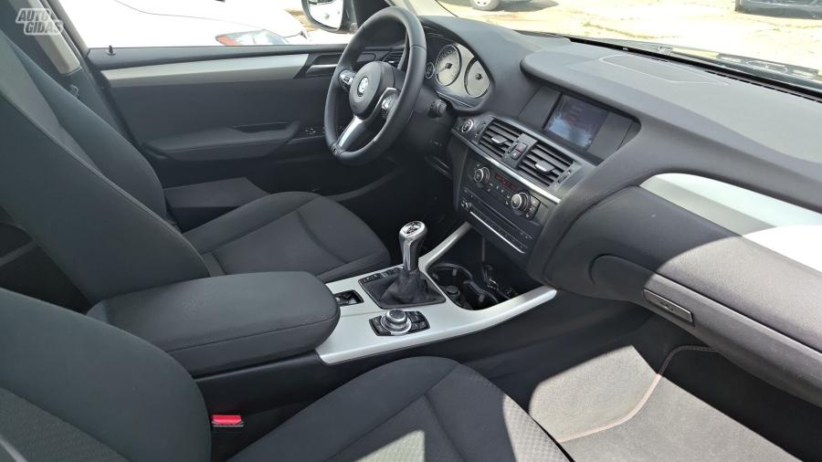 Black BMW X3 2012 in Utena, with an engine capacity of 2.00 L and mileage of 234 thousand km for 7800 €, photo 10 on AUTOMOTO.COM.LV