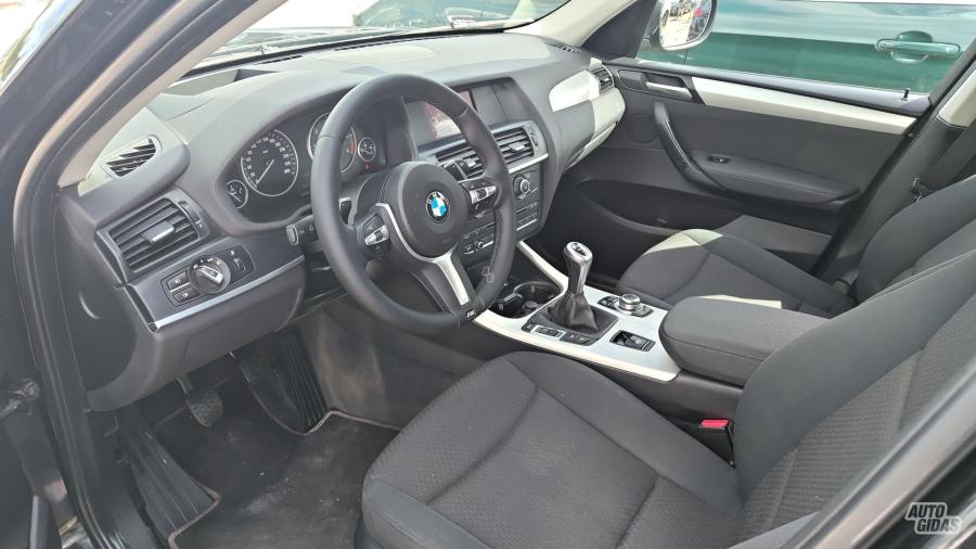 Black BMW X3 2012 in Utena, with an engine capacity of 2.00 L and mileage of 234 thousand km for 7800 €, photo 11 on AUTOMOTO.COM.LV