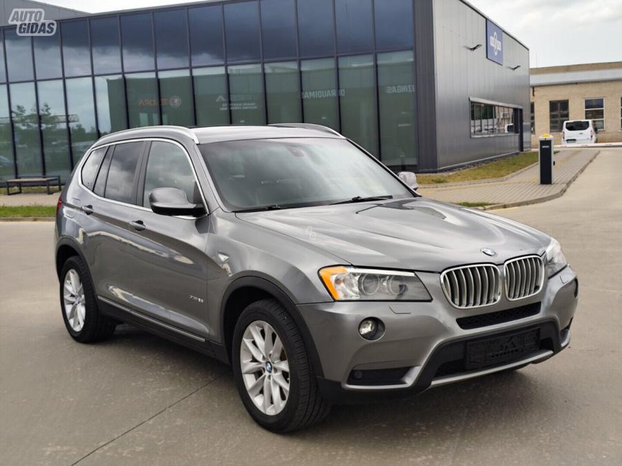 Melns BMW X3 2012 Šauļi, ar dzinēja tilpumu 3.00 L un nobraukumu 300 tūkst. km par 8200 €, foto 1 vietnē AUTOMOTO.COM.LV