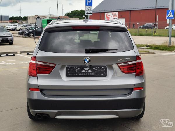 Melns BMW X3 2012 Šauļi, ar dzinēja tilpumu 3.00 L un nobraukumu 300 tūkst. km par 8200 €, foto 6 vietnē AUTOMOTO.COM.LV