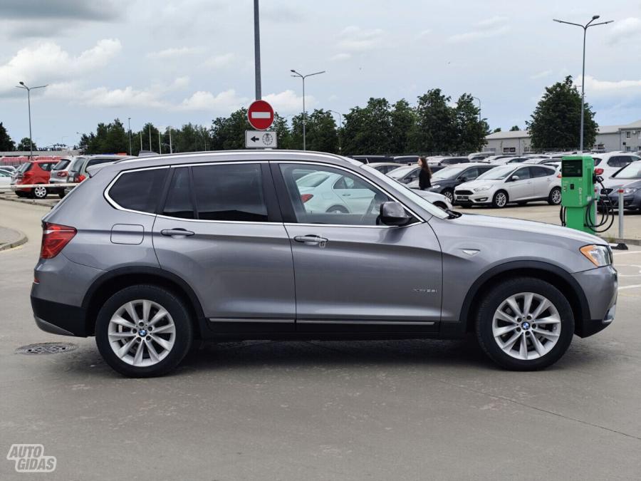 Melns BMW X3 2012 Šauļi, ar dzinēja tilpumu 3.00 L un nobraukumu 300 tūkst. km par 8200 €, foto 8 vietnē AUTOMOTO.COM.LV