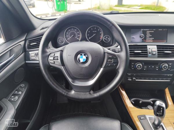 Melns BMW X3 2012 Šauļi, ar dzinēja tilpumu 3.00 L un nobraukumu 300 tūkst. km par 8200 €, foto 9 vietnē AUTOMOTO.COM.LV