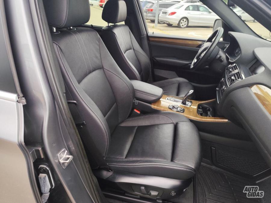 Melns BMW X3 2012 Šauļi, ar dzinēja tilpumu 3.00 L un nobraukumu 300 tūkst. km par 8200 €, foto 14 vietnē AUTOMOTO.COM.LV