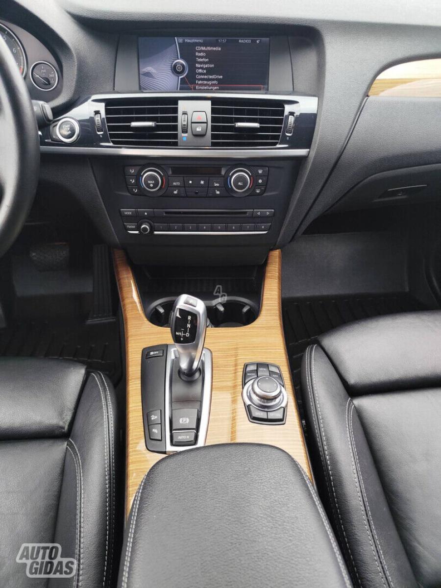 Melns BMW X3 2012 Šauļi, ar dzinēja tilpumu 3.00 L un nobraukumu 300 tūkst. km par 8200 €, foto 15 vietnē AUTOMOTO.COM.LV