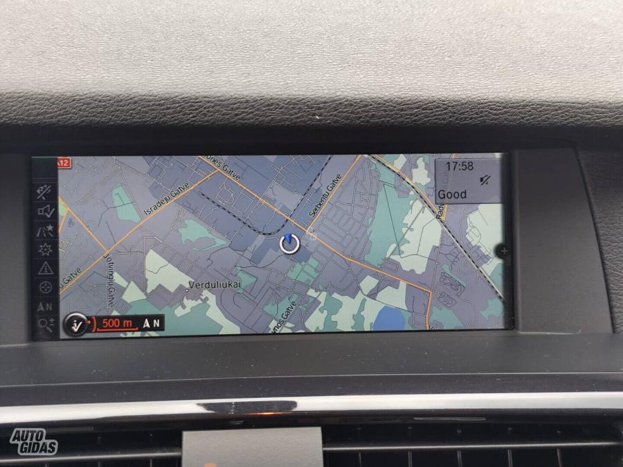 Melns BMW X3 2012 Šauļi, ar dzinēja tilpumu 3.00 L un nobraukumu 300 tūkst. km par 8200 €, foto 16 vietnē AUTOMOTO.COM.LV