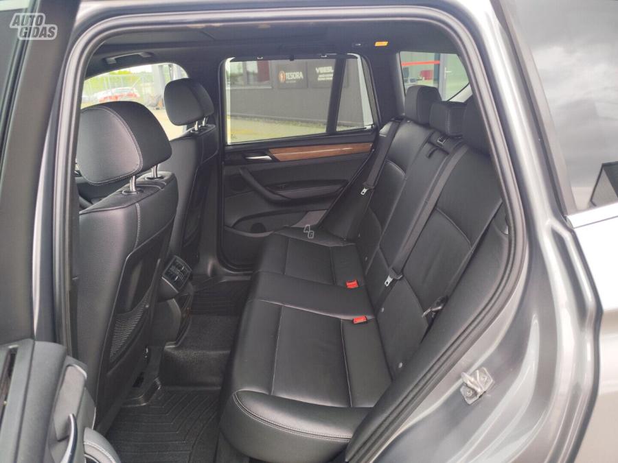 Melns BMW X3 2012 Šauļi, ar dzinēja tilpumu 3.00 L un nobraukumu 300 tūkst. km par 8200 €, foto 19 vietnē AUTOMOTO.COM.LV