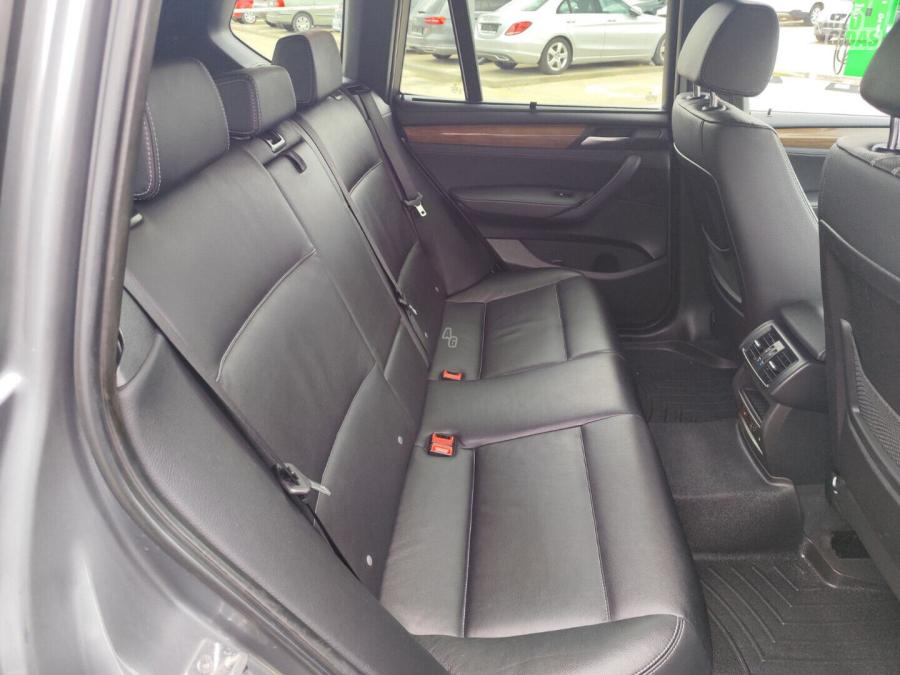 Melns BMW X3 2012 Šauļi, ar dzinēja tilpumu 3.00 L un nobraukumu 300 tūkst. km par 8200 €, foto 21 vietnē AUTOMOTO.COM.LV