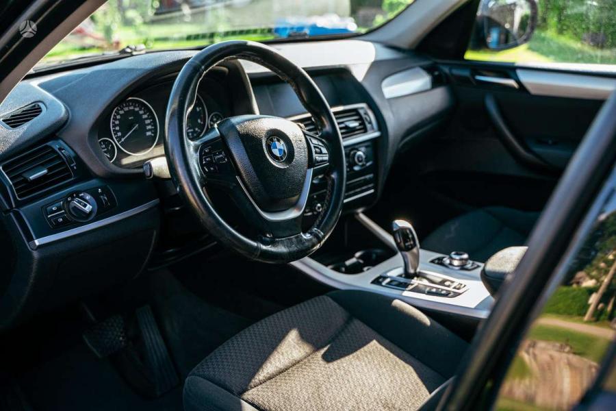 Melns BMW X3 2012 Rokiškis, ar dzinēja tilpumu 2.00 L un nobraukumu 391 tūkst. km par 9800 €, foto 8 vietnē AUTOMOTO.COM.LV