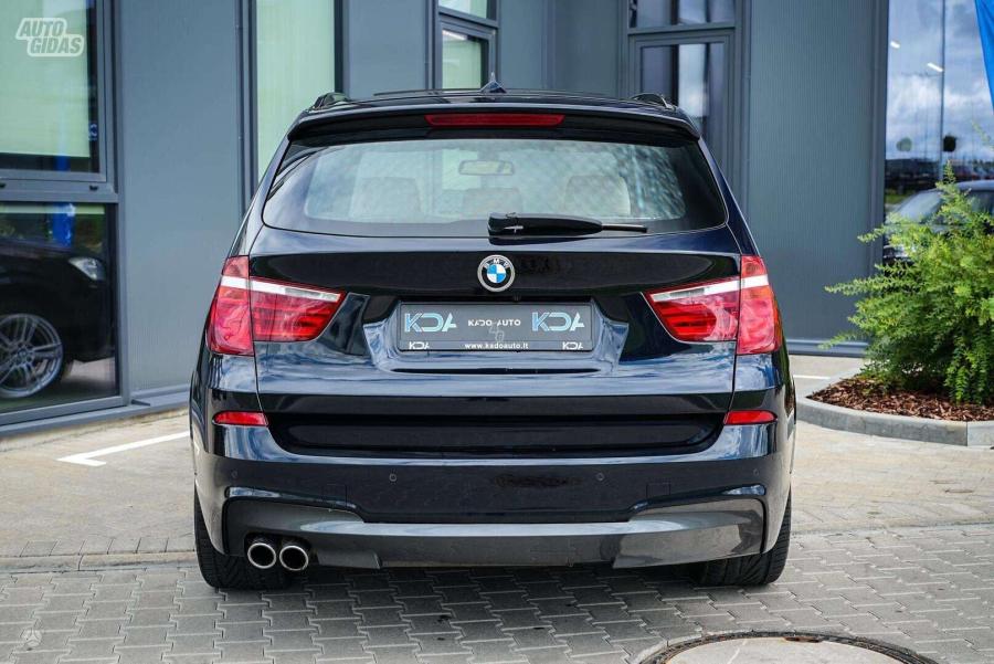 Black BMW X3 2012 in Kaunas, with an engine capacity of 3.00 L and mileage of 277 thousand km for 11450 €, photo 12 on AUTOMOTO.COM.LV