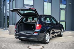Black BMW X3 2012 in Kaunas, with an engine capacity of 3.00 L and mileage of 277 thousand km for 11450 €, photo 15 on AUTOMOTO.COM.LV