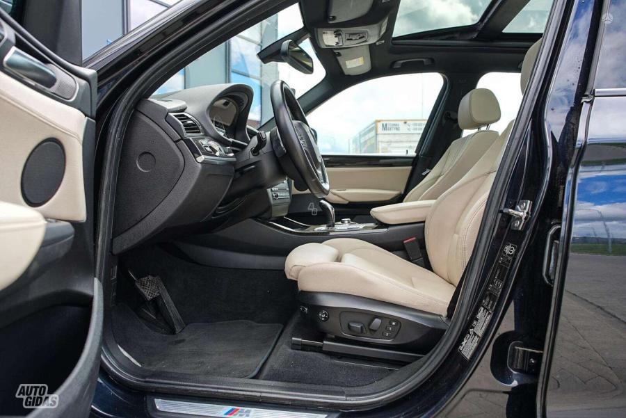Black BMW X3 2012 in Kaunas, with an engine capacity of 3.00 L and mileage of 277 thousand km for 11450 €, photo 29 on AUTOMOTO.COM.LV