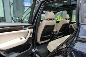 Black BMW X3 2012 in Kaunas, with an engine capacity of 3.00 L and mileage of 277 thousand km for 11450 €, photo 34 on AUTOMOTO.COM.LV