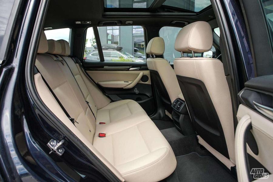 Black BMW X3 2012 in Kaunas, with an engine capacity of 3.00 L and mileage of 277 thousand km for 11450 €, photo 37 on AUTOMOTO.COM.LV