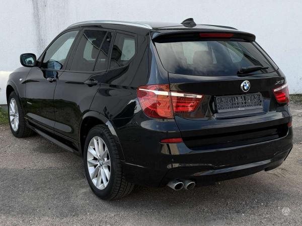 Black BMW X3 2012 in Vilnius, with an engine capacity of 2.99 L and mileage of 262 thousand km for 11790 €, photo 2 on AUTOMOTO.COM.LV