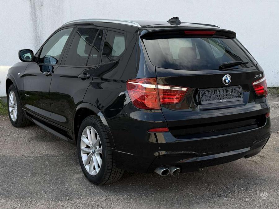 Melns BMW X3 2012 Viļņa, ar dzinēja tilpumu 2.99 L un nobraukumu 262 tūkst. km par 11790 €, foto 3 vietnē AUTOMOTO.COM.LV