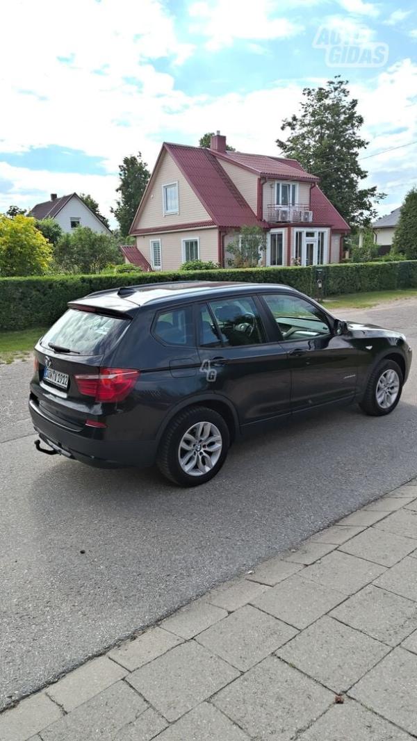 Melns BMW X3 2012 Utena, ar dzinēja tilpumu 2.00 L un nobraukumu 234 tūkst. km par 7700 €, foto 4 vietnē AUTOMOTO.COM.LV