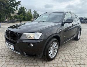 Black BMW X3 2012 in Taurage, with an engine capacity of 2.00 L and mileage of 160 thousand km for 8650 €, photo  on AUTOMOTO.COM.LV