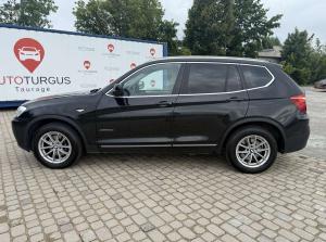 Melns BMW X3 2012 Tauragė, ar dzinēja tilpumu 2.00 L un nobraukumu 160 tūkst. km par 8650 €, foto 3 vietnē AUTOMOTO.COM.LV