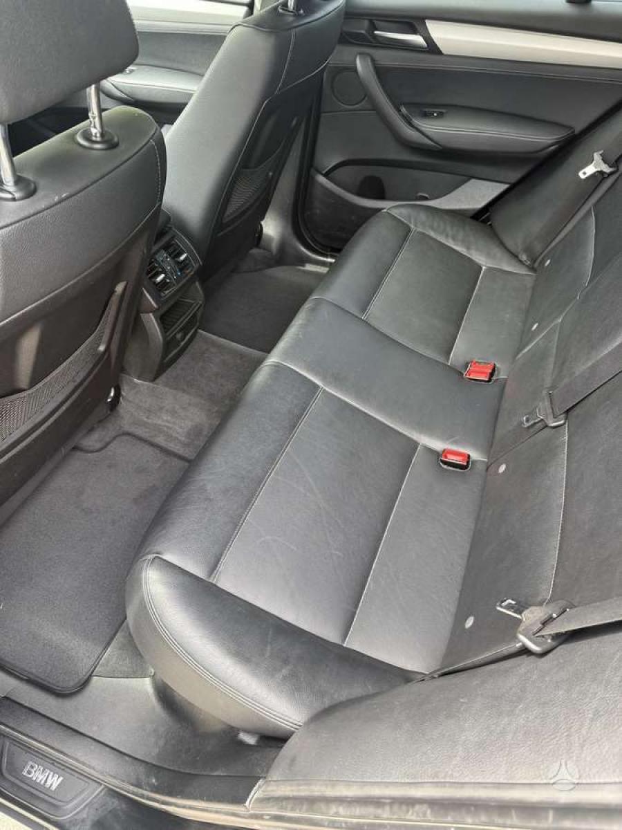 Melns BMW X3 2012 Tauragė, ar dzinēja tilpumu 2.00 L un nobraukumu 160 tūkst. km par 8650 €, foto 17 vietnē AUTOMOTO.COM.LV