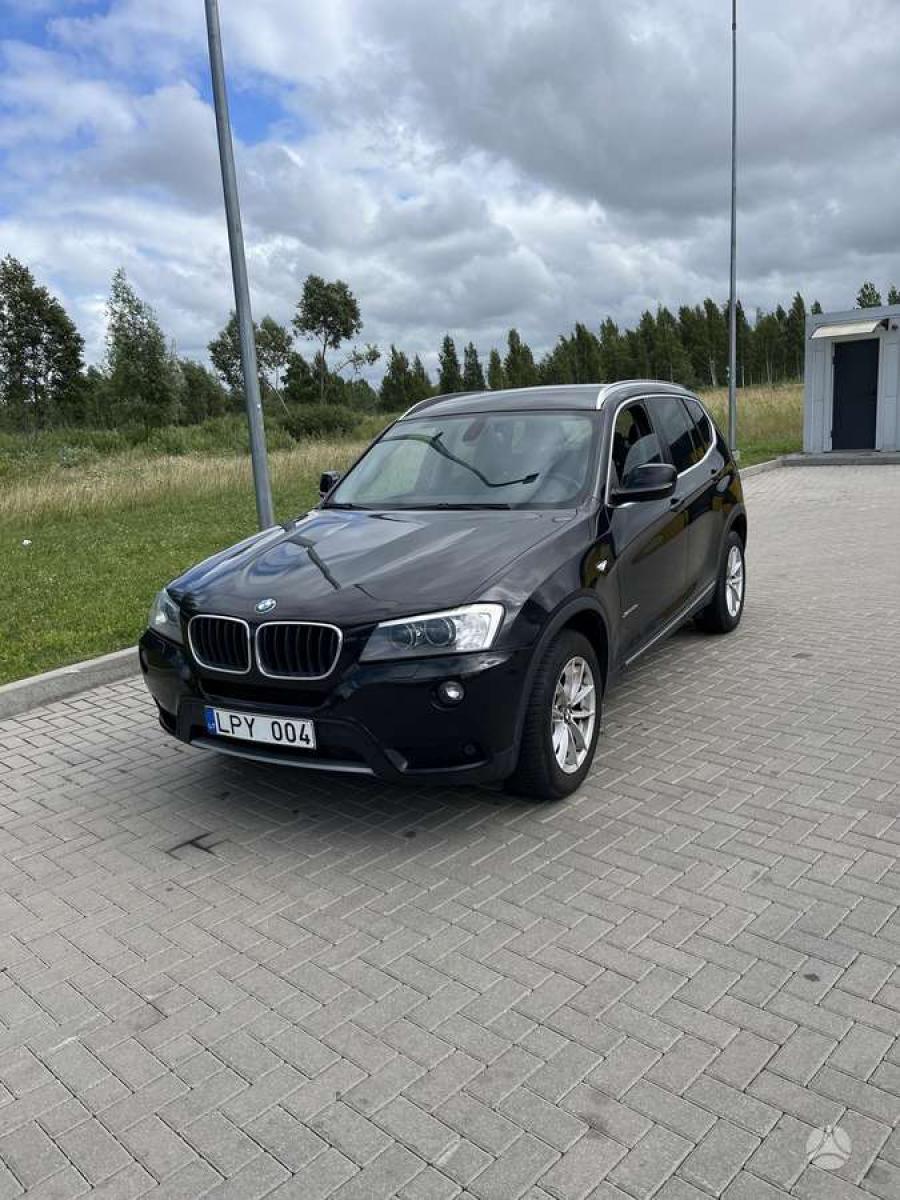 Melns BMW X3 2012 Klaipėda, ar dzinēja tilpumu 2.00 L un nobraukumu 194 tūkst. km par 7600 €, foto 1 vietnē AUTOMOTO.COM.LV