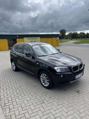 Melns BMW X3 2012 Klaipėda, ar dzinēja tilpumu 2.00 L un nobraukumu 194 tūkst. km par 7600 €, foto 4 vietnē AUTOMOTO.COM.LV