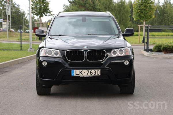 Melns BMW X3 2012 Jelgava, ar dzinēja tilpumu 2.00 L un nobraukumu 0 tūkst. km par 8990 €, foto 2 vietnē AUTOMOTO.COM.LV
