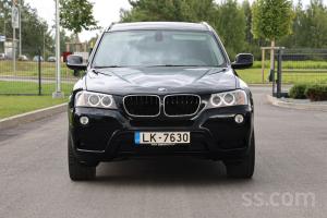 Melns BMW X3 2012 Jelgava, ar dzinēja tilpumu 2.00 L un nobraukumu 0 tūkst. km par 8990 €, foto 3 vietnē AUTOMOTO.COM.LV