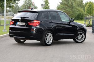 Melns BMW X3 2012 Jelgava, ar dzinēja tilpumu 2.00 L un nobraukumu 0 tūkst. km par 8990 €, foto 5 vietnē AUTOMOTO.COM.LV