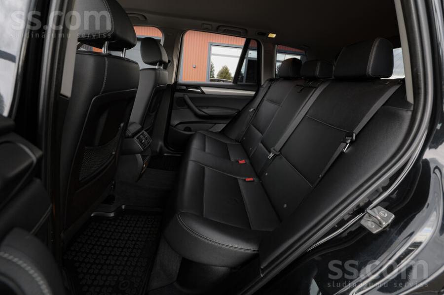 Melns BMW X3 2012 Jelgava, ar dzinēja tilpumu 2.00 L un nobraukumu 0 tūkst. km par 8990 €, foto 10 vietnē AUTOMOTO.COM.LV