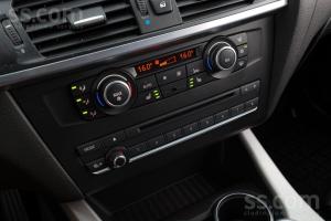 Melns BMW X3 2012 Jelgava, ar dzinēja tilpumu 2.00 L un nobraukumu 0 tūkst. km par 8990 €, foto 18 vietnē AUTOMOTO.COM.LV