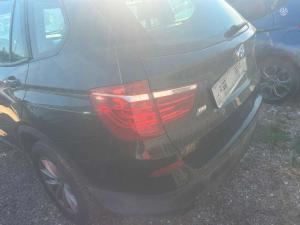 Black BMW X3 2012 in Telschi, with an engine capacity of 2.00 L and mileage of 220 thousand km for 2900 €, photo 9 on AUTOMOTO.COM.LV