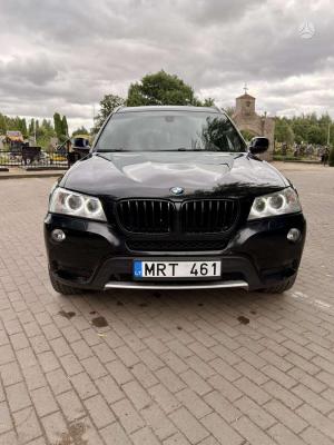 Melns BMW X3 2012 Joniškis, ar dzinēja tilpumu 2.99 L un nobraukumu 255 tūkst. km par 8300 €, foto 4 vietnē AUTOMOTO.COM.LV