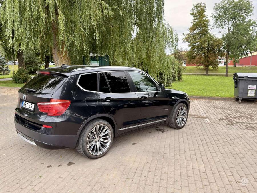 Melns BMW X3 2012 Joniškis, ar dzinēja tilpumu 2.99 L un nobraukumu 255 tūkst. km par 8300 €, foto 17 vietnē AUTOMOTO.COM.LV