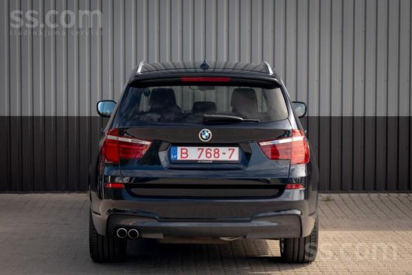 Melns BMW X3 2012 Talsi, ar dzinēja tilpumu 3.00 L un nobraukumu 300 tūkst. km par 11950 €, foto 5 vietnē AUTOMOTO.COM.LV
