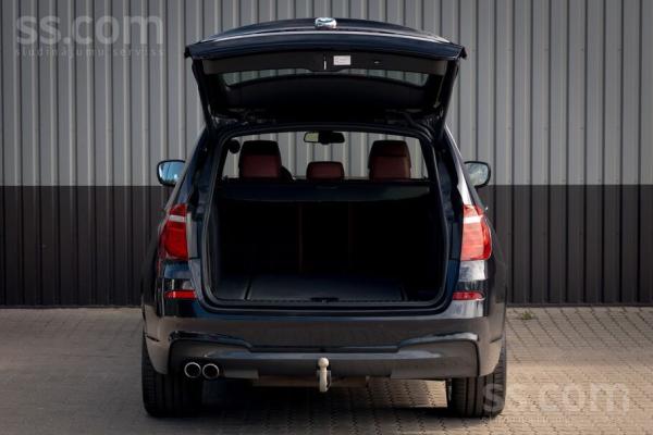 Melns BMW X3 2012 Talsi, ar dzinēja tilpumu 3.00 L un nobraukumu 300 tūkst. km par 11950 €, foto 6 vietnē AUTOMOTO.COM.LV