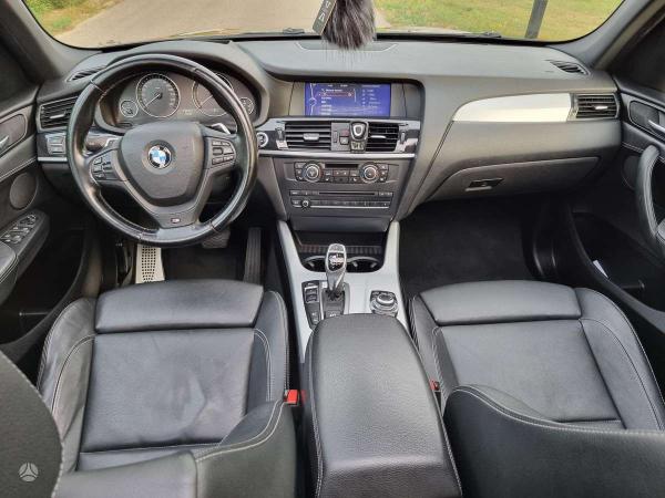 Melns BMW X3 2012 Viļņa, ar dzinēja tilpumu 2.99 L un nobraukumu 280 tūkst. km par 13650 €, foto 10 vietnē AUTOMOTO.COM.LV