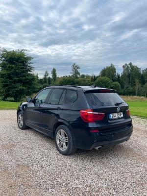 Black BMW X3 2012 in Tallinn, with an engine capacity of 2.00 L and mileage of 254 thousand km for 9600 €, photo 3 on AUTOMOTO.COM.LV